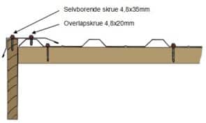 Monteringsvejledning: Trapezplader - Profilmetal.dk